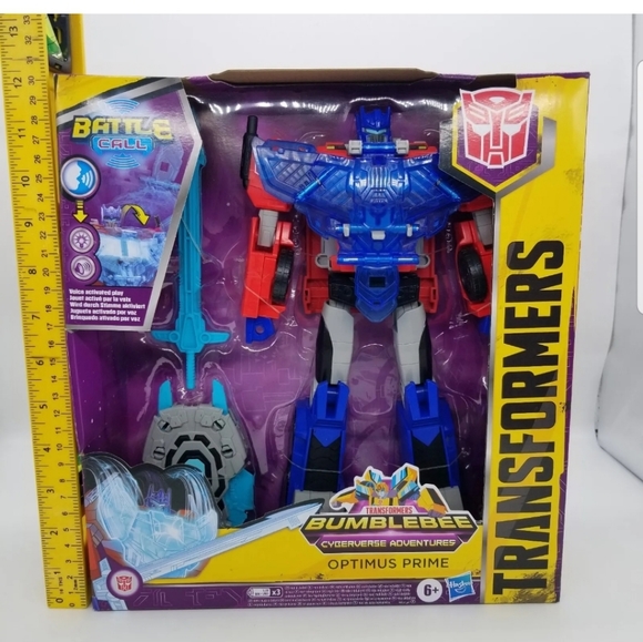 Hasbro | Toys | Transformers Optimus Prime 1 Action Figure Battle Call ...